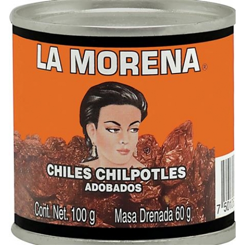 La Morena Chipotle Peppers in Adobo Sauce 100gm.